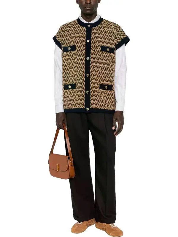 Valentino Garavani Sleeveless Cardigan - Neutrals