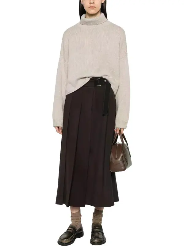 LISA YANG Zerlina Roll-neck Sweater - Neutrals