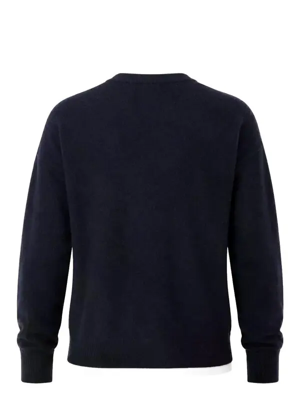 Officine Générale Misa Crew-neck Sweater - Blue