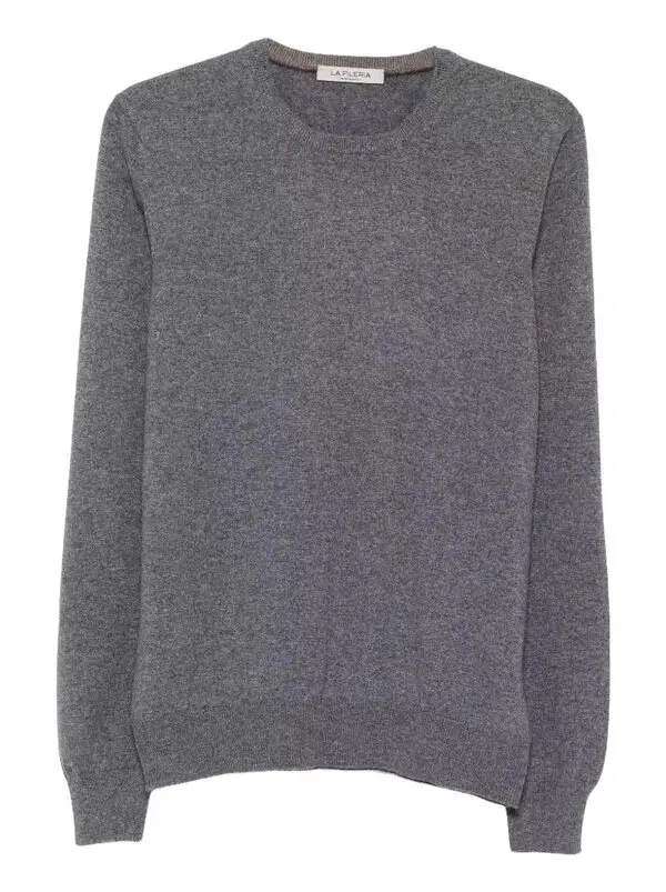 FILERIA Crew Neck Knit - Grey