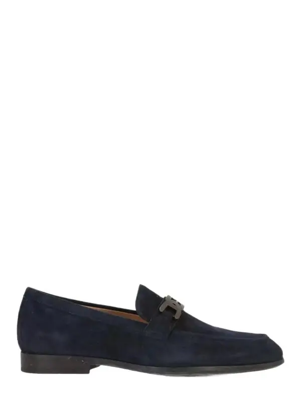 TOD'S Suede Chain Loafers - Blue