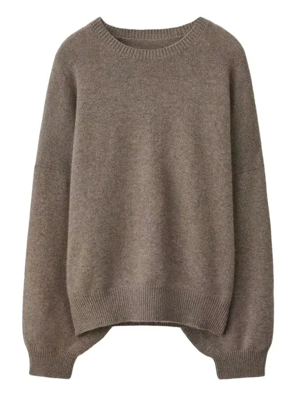 LISA YANG Veira Fine-knit Cashmere Sweater - Brown