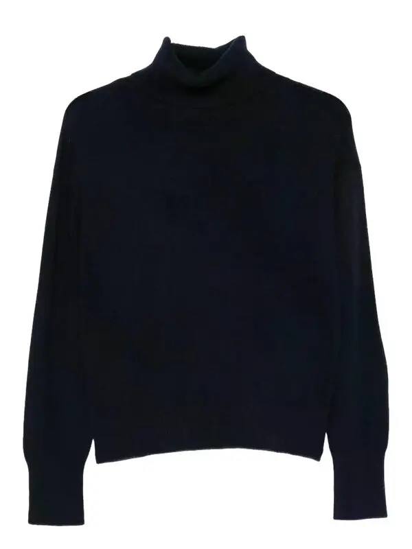 SEMICOUTURE Roll-neck Sweater - Blue