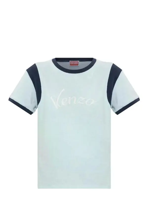 Kenzo Logo-print T-shirt - Blue