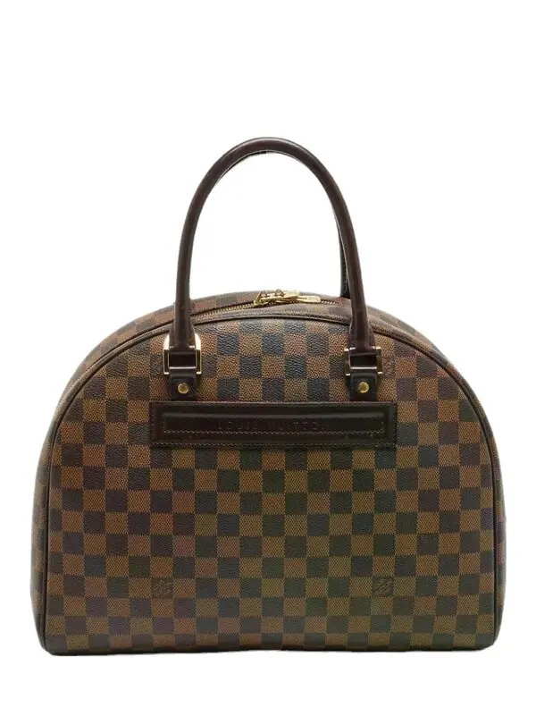 LOUIS VUITTON Nolita Damier Ebene Tote Bag - Brown