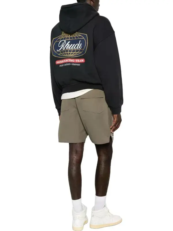 Rhude Zip-up Hoodie - Blue
