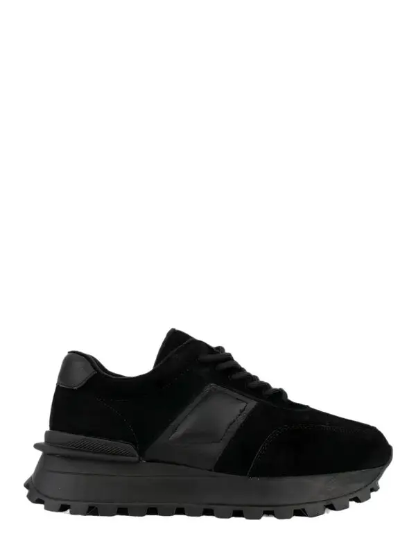 LINDA BAUMANN Panelled Chunky Sneakers - Black