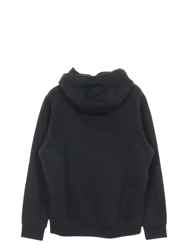 Burberry 2010s Logo Print Hoodie - Black