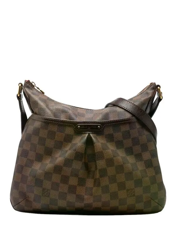LOUIS VUITTON 2010 Damier Ebene Bloomsbury Pm Crossbody Bag - Brown