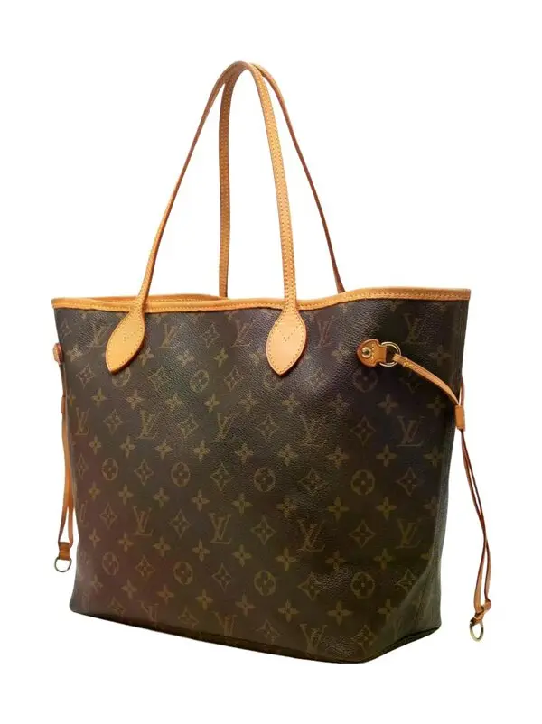 LOUIS VUITTON 2007 Monogram Neverfull Mm Tote Bag - Brown
