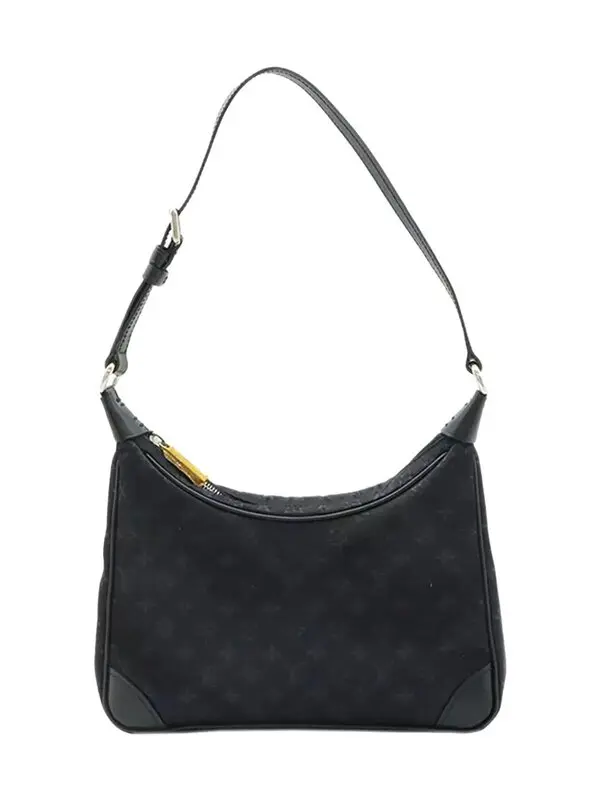 LOUIS VUITTON Monogram Mini Boulogne Shoulder Bag - Black