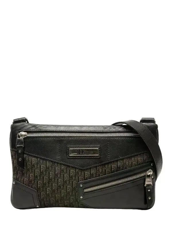 Dior Trotter Shoulder Bag - Black