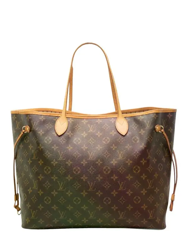 LOUIS VUITTON Monogram Neverfull Gm Tote Bag - Brown