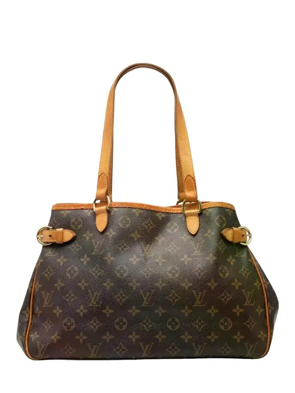 LOUIS VUITTON Monogram Batignolles Horizontal Tote Bag - Brown