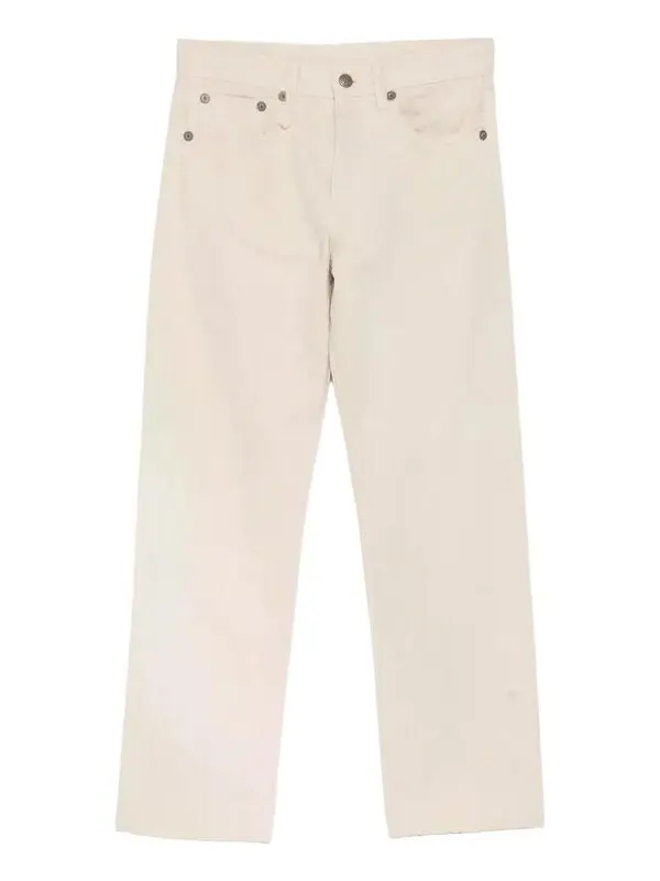 R13 Straight Leg Jeans - Neutrals