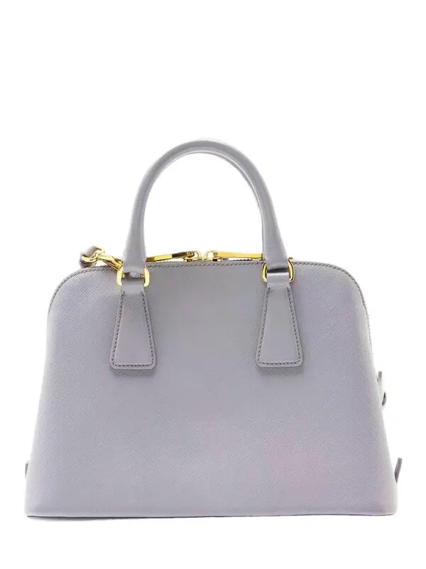 Prada Saffiano Promenade Small Satchel Bag - Purple