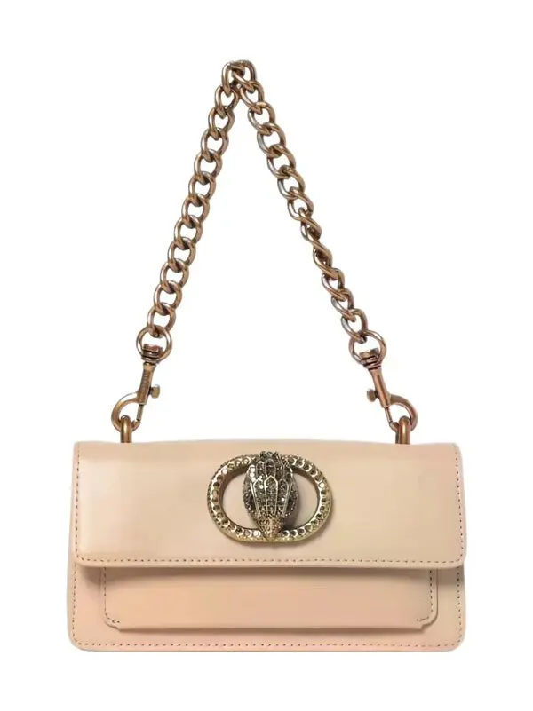 Kurt Geiger Eagle Plaque Shoulder Bag - Neutrals