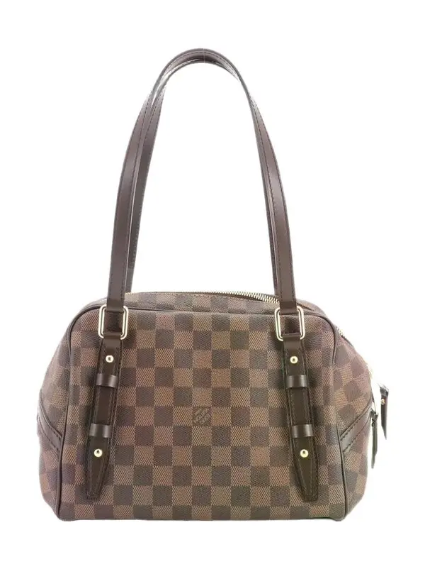 LOUIS VUITTON Rivington Satchel Damier Pm Shoulder Bag - Brown