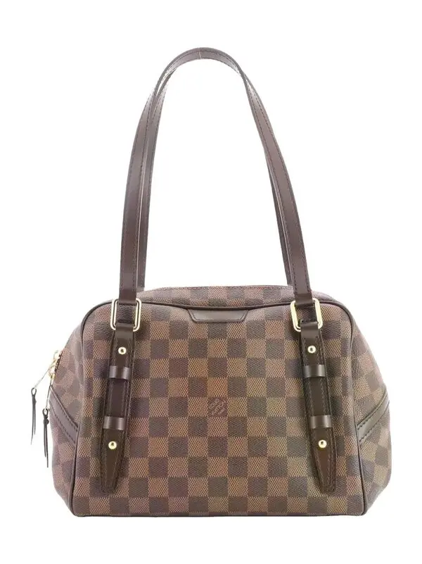 LOUIS VUITTON Rivington Satchel Damier Pm Shoulder Bag - Brown