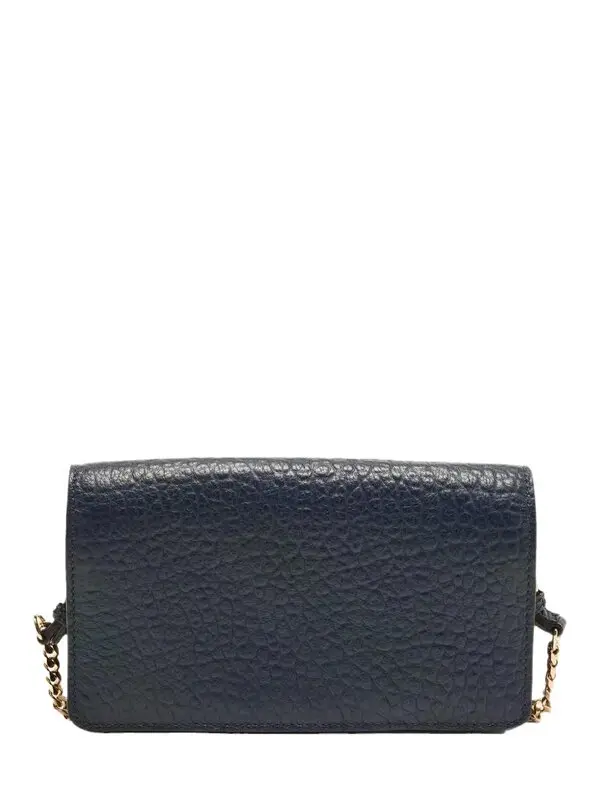 Burberry Madison Leather Cross Body Bag - Blue