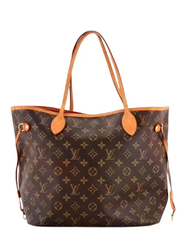 LOUIS VUITTON Monogram Canvas Tote Bag - Brown