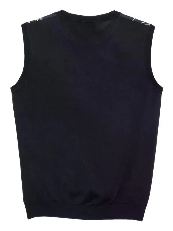Fabiana Filippi Abstract-print Vest - Blue