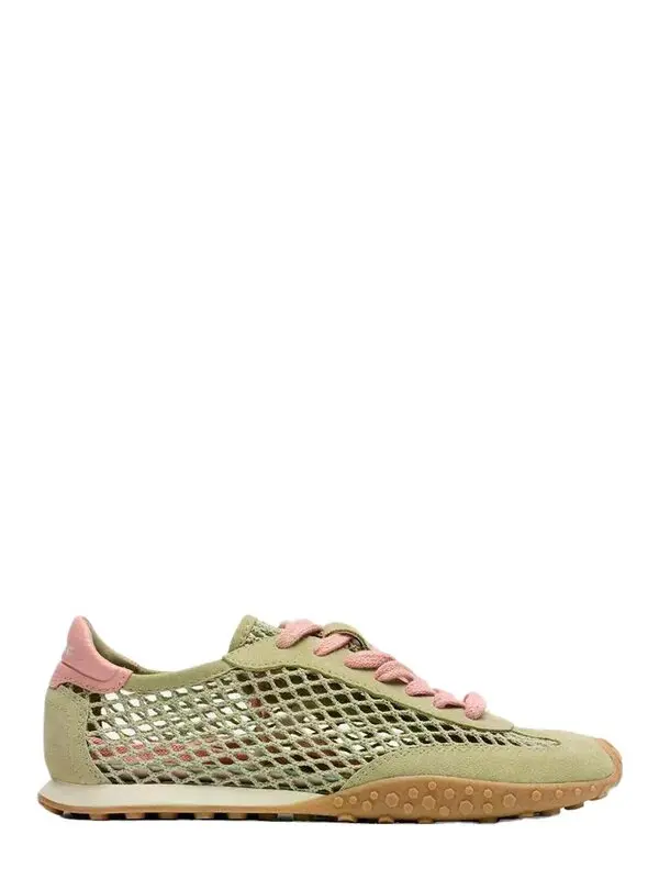 HOFF Bridge Fishnet Mesh Panelled Sneakers - Green
