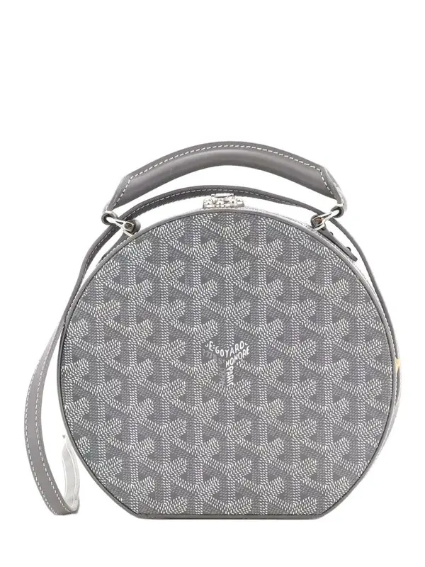 Goyard Alto Hatbox Bag - Grey