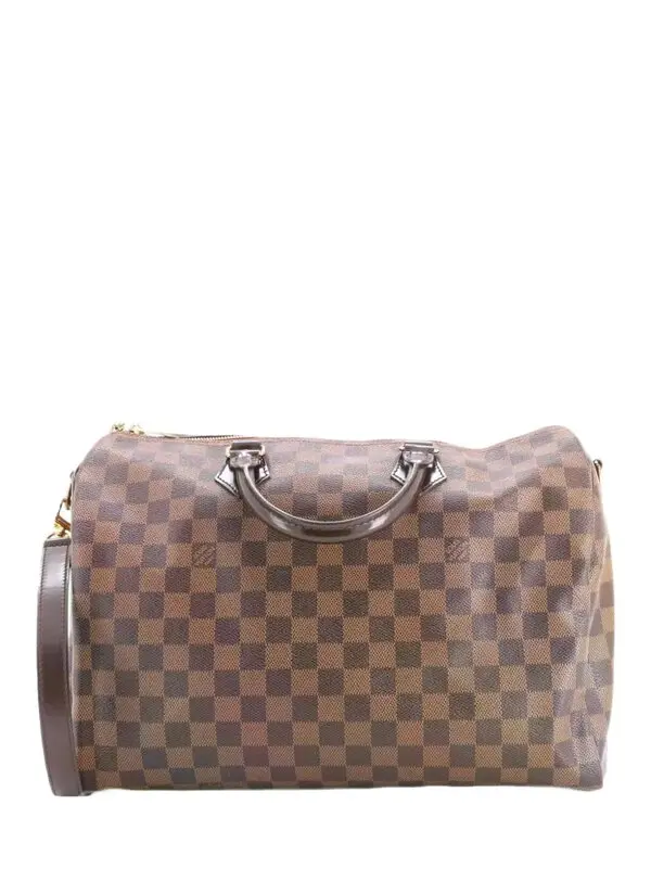 LOUIS VUITTON Speedy Bandouliere Satchel - Brown