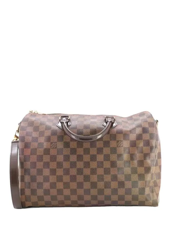 LOUIS VUITTON Speedy Bandouliere Satchel - Brown