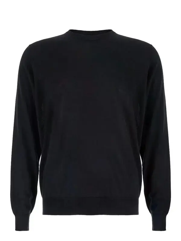 FILIPPO DE LAURENTIIS Crew Neck Sweater - Black