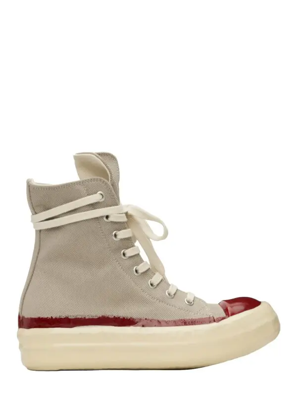 Rick Owens Concordians Sneaks High-top Casual Sneakers - Nude