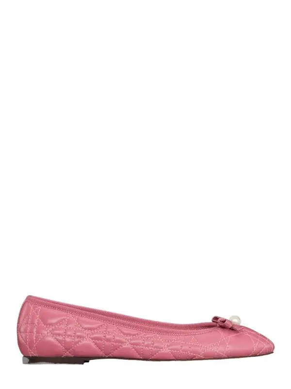Dior Ballet Flat - Deep Pink