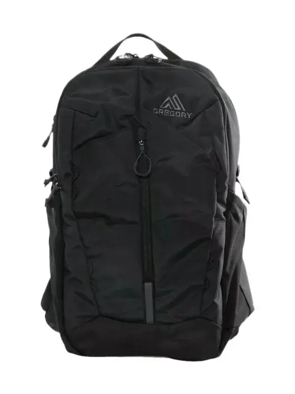 GREGORY Logo Print Backpack - Black