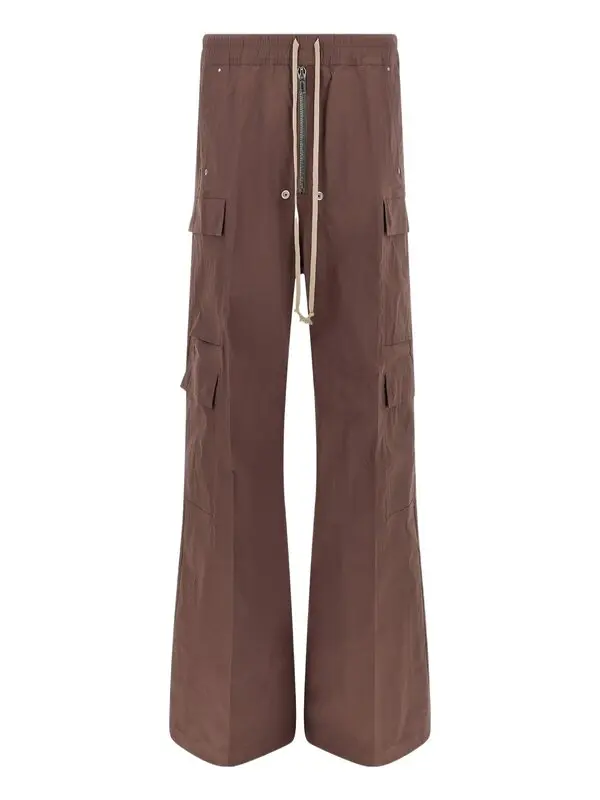 Rick Owens Drawstring Casual Pants - Red