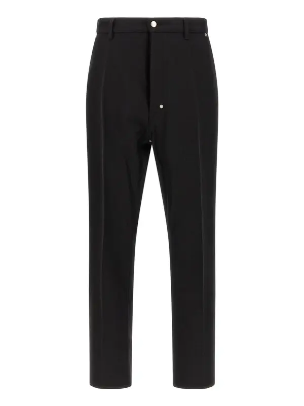 Rick Owens Tailored Pleated Trousers - Black