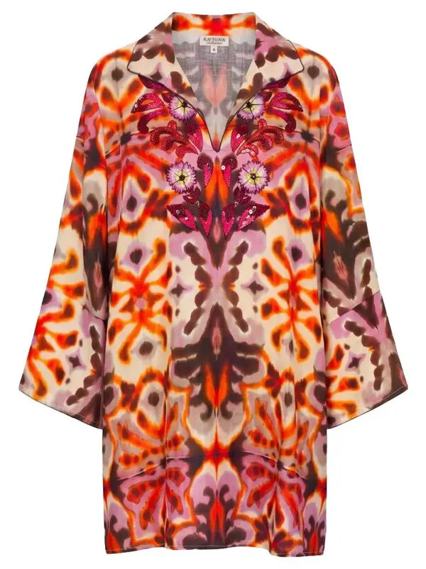 Anjuna Sequin-embellished Mini Dress - Pink