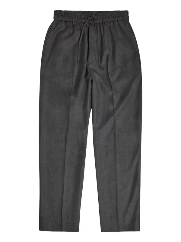 Officine Générale Drawstring Waist Trousers - Grey