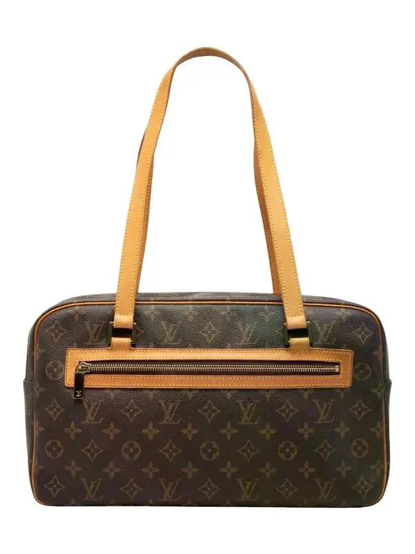 LOUIS VUITTON 2002 Monogram Cite Gm Shoulder Bag - Brown