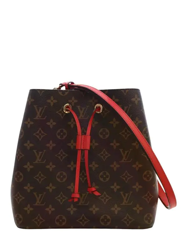 LOUIS VUITTON Monogram Neonoe Mm Bucket Bag - Brown