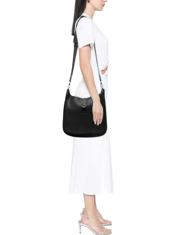 Hermès 1999 Togo Evelyne I 33 Crossbody Bag - Black