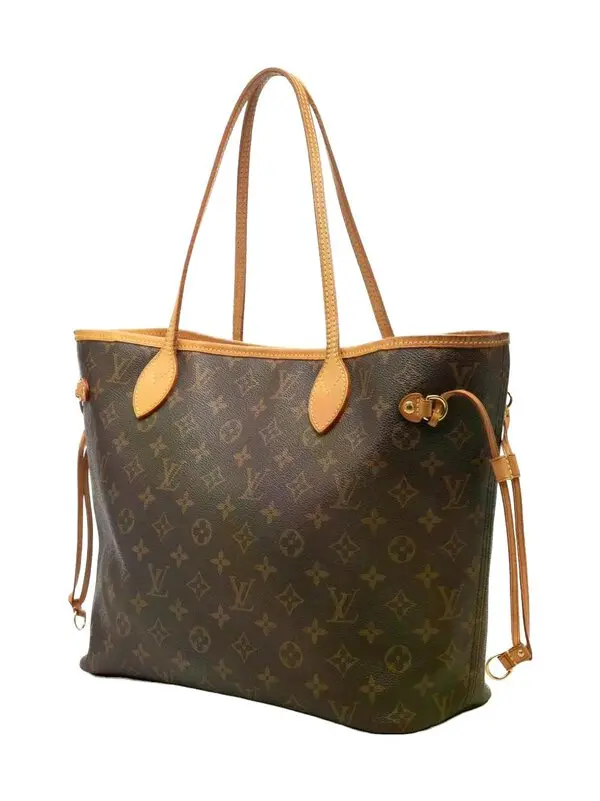 LOUIS VUITTON 2011 Monogram Neverfull Mm Tote Bag - Brown