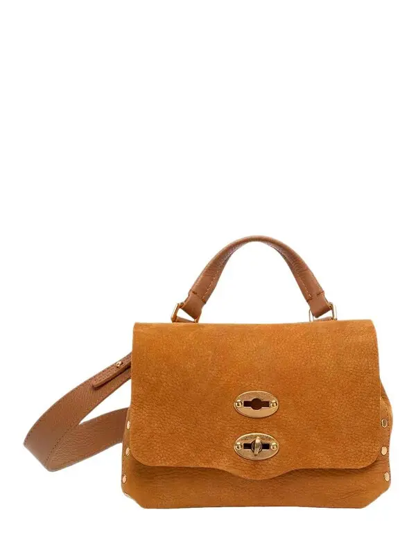 ZANELLATO Baby Postina Jones Stud-embellished Handbag - Brown