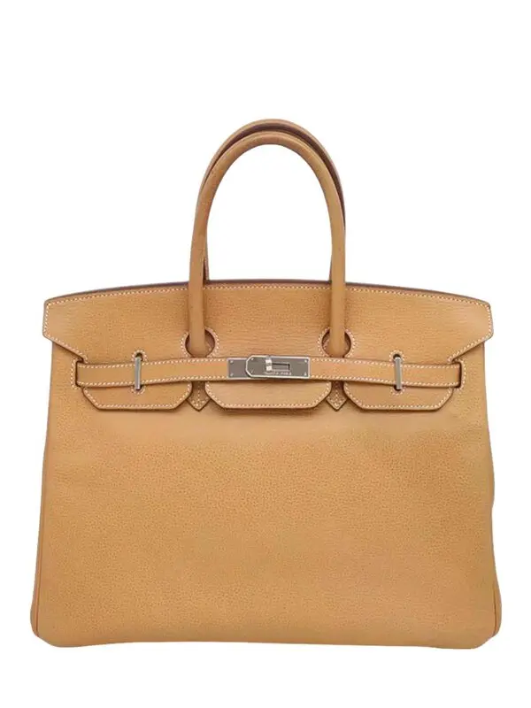 Hermès Birkin 35cm Togo Leather Handbag - Brown