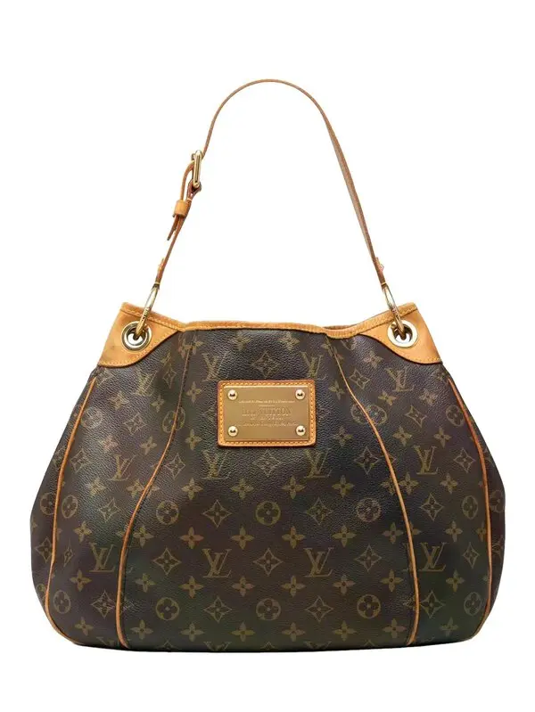 LOUIS VUITTON Monogram Galliera Pm Shoulder Bag - Brown