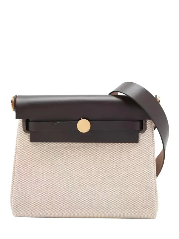 Hermès Herbag Zip 20 Crossbody Bag - Grey