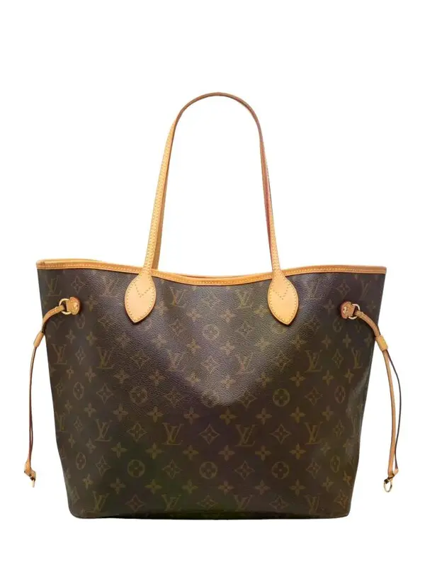 LOUIS VUITTON Monogram Neverfull Mm Tote Bag - Brown