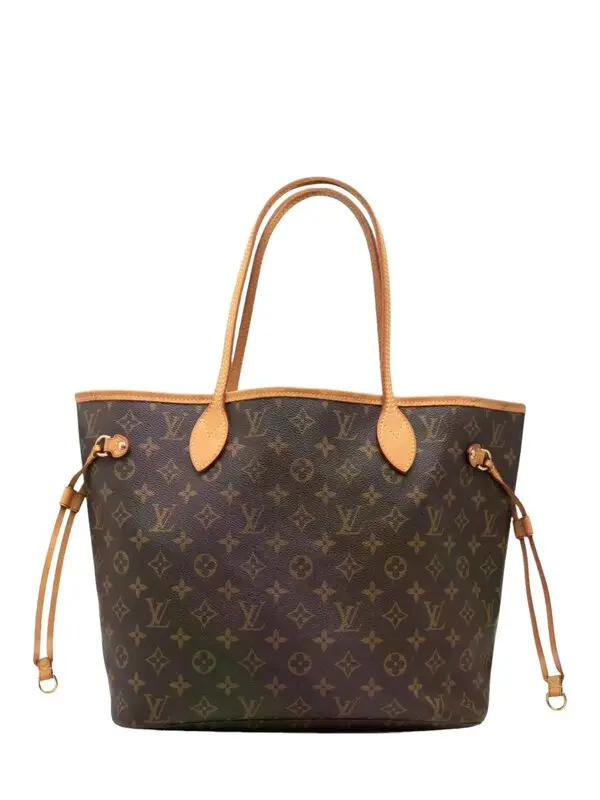 LOUIS VUITTON Monogram Neverfull Mm Tote Bag - Brown