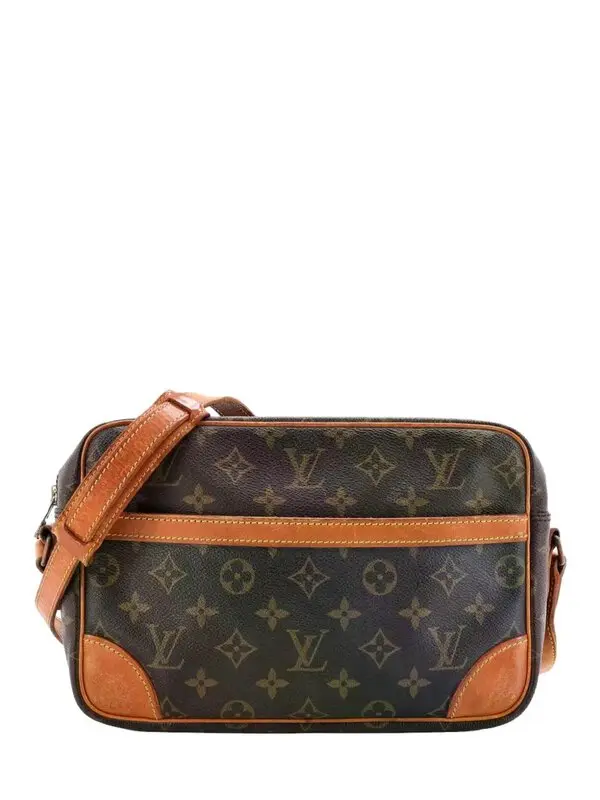 LOUIS VUITTON Monogram Canvas Trocadero Crossbody Bag - Brown