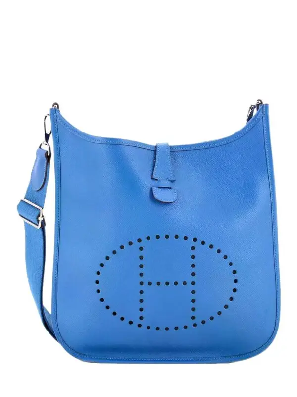 Hermès Evelyne Bag Gen Iii Epsom Pm Crossbody Bag - Blue